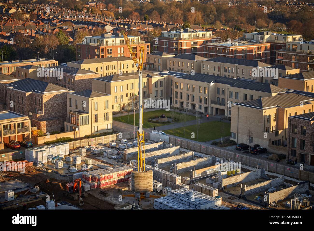 York new build development on the outskirt of the city Stock Photo - Alamy