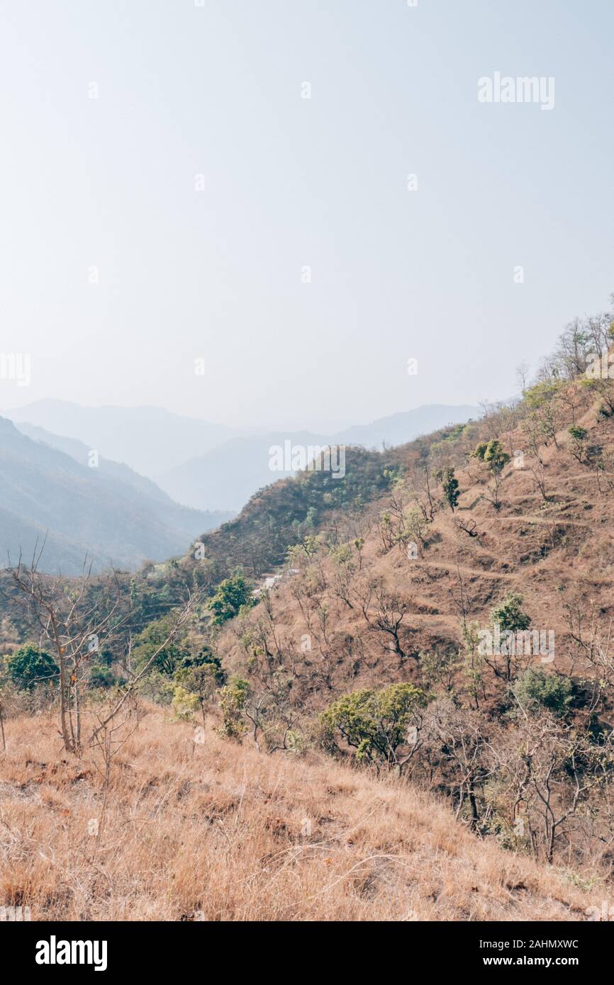 Mountains around Rishikesh, India Stock Photo - Alamy