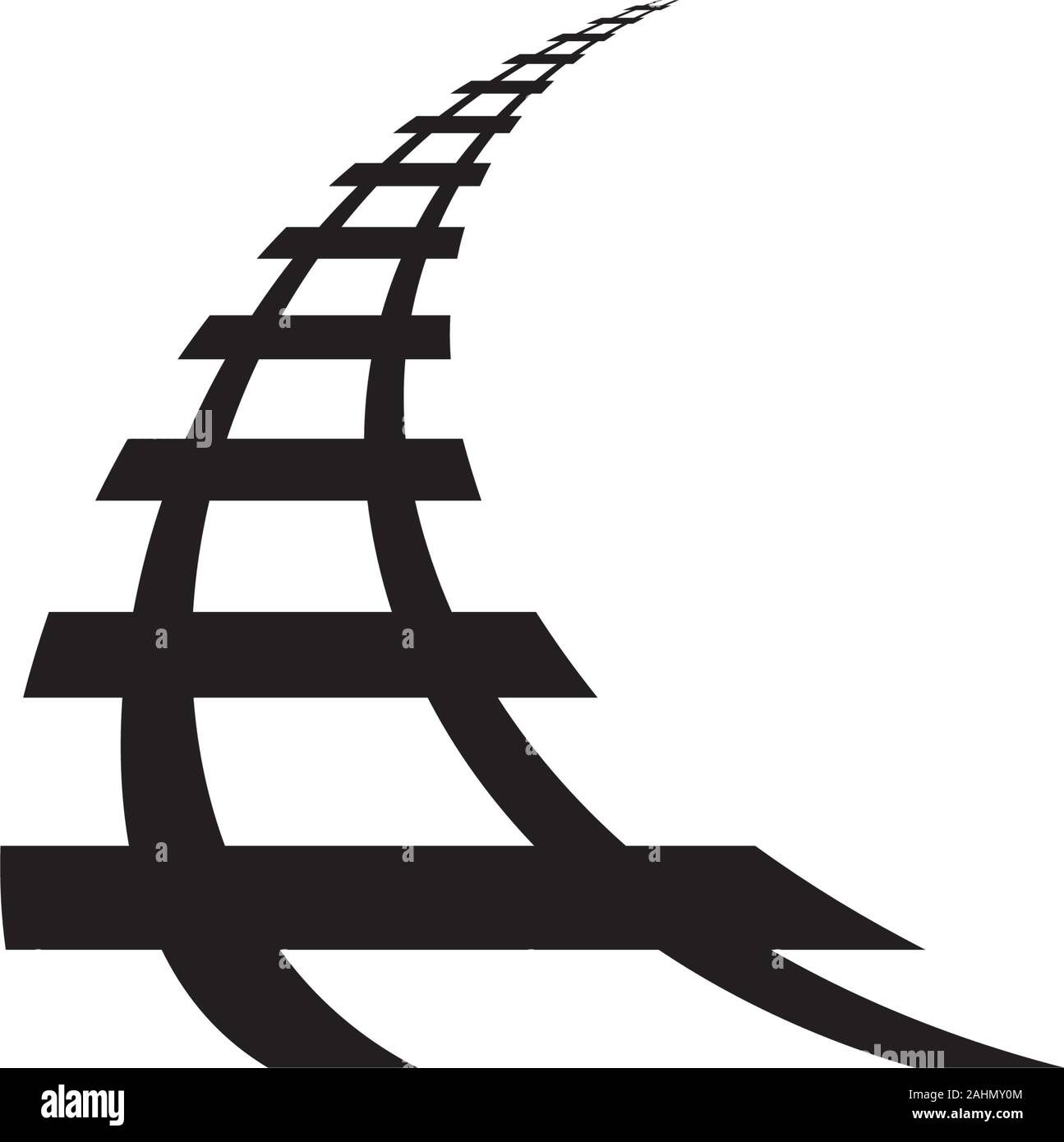 Rail freight map Stock Vector Images - Alamy