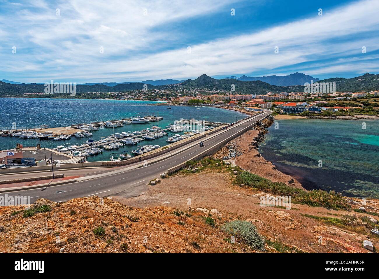 Ile rousse rock lighthouse hi-res stock photography and images - Alamy