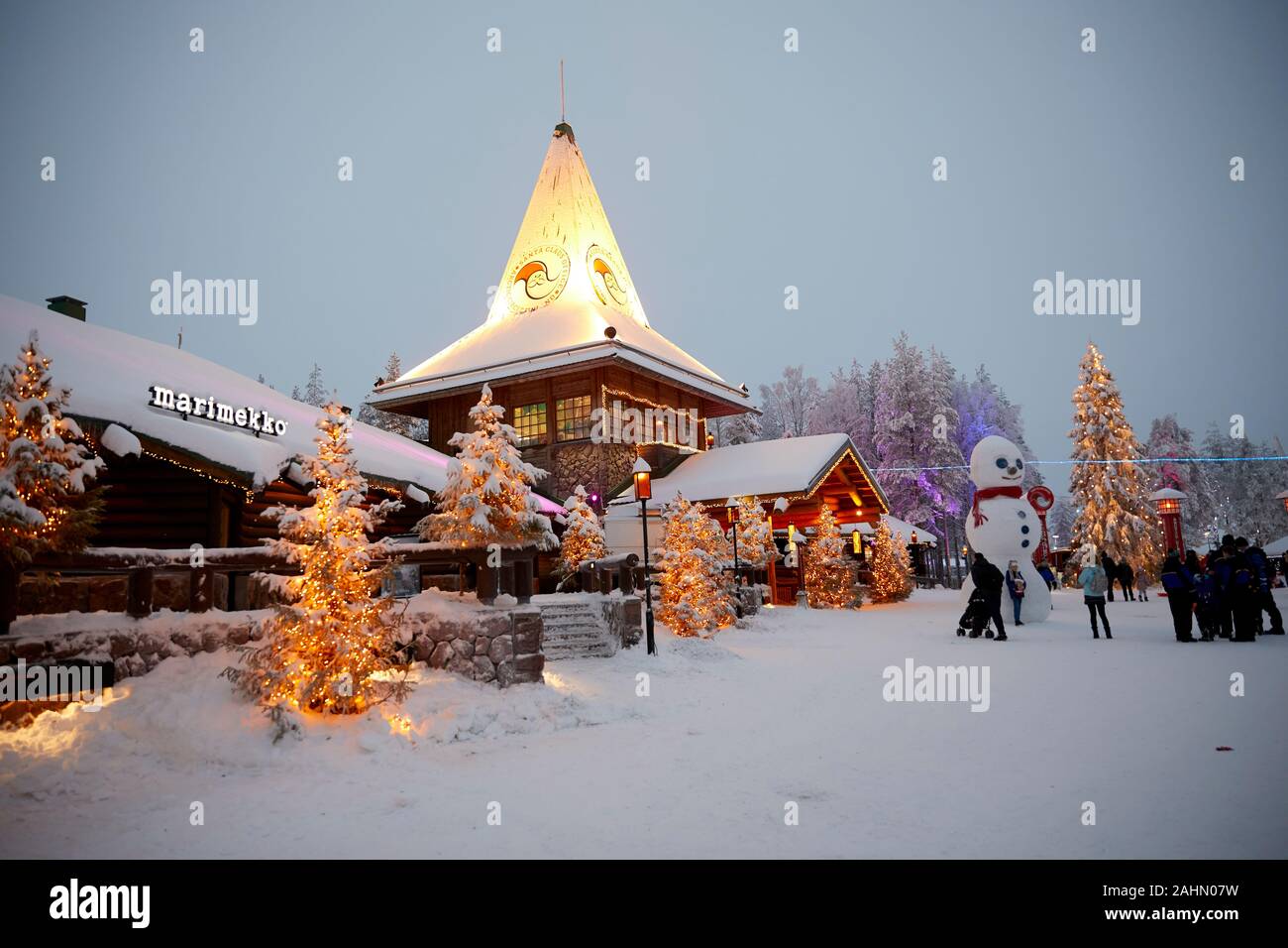 Santa's workshop lapland hi-res stock photography and images - Alamy