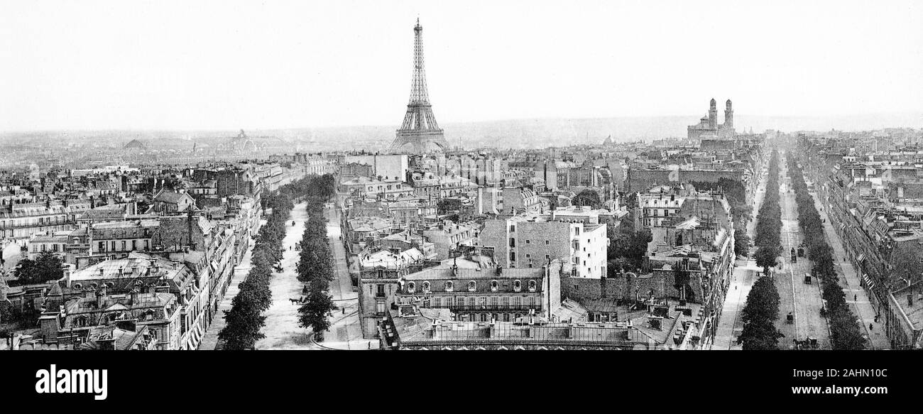 Early 1900s paris france hi-res stock photography and images - Alamy