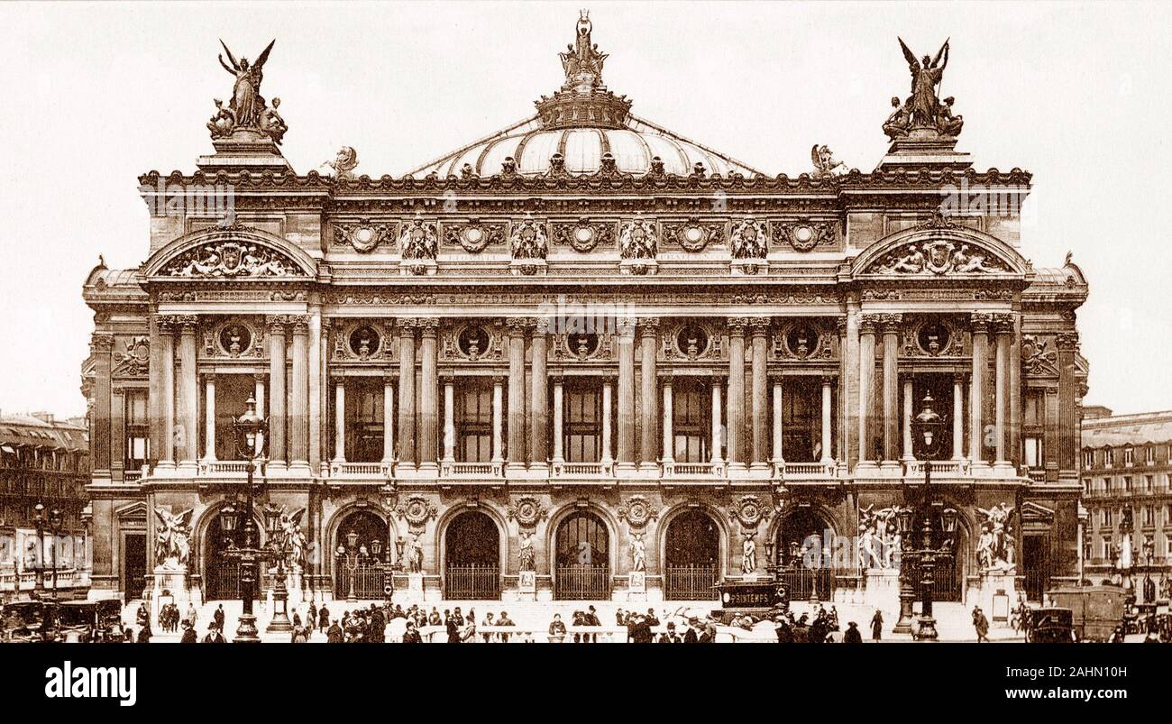 Opera House, Paris, France, early 1900s Stock Photo - Alamy