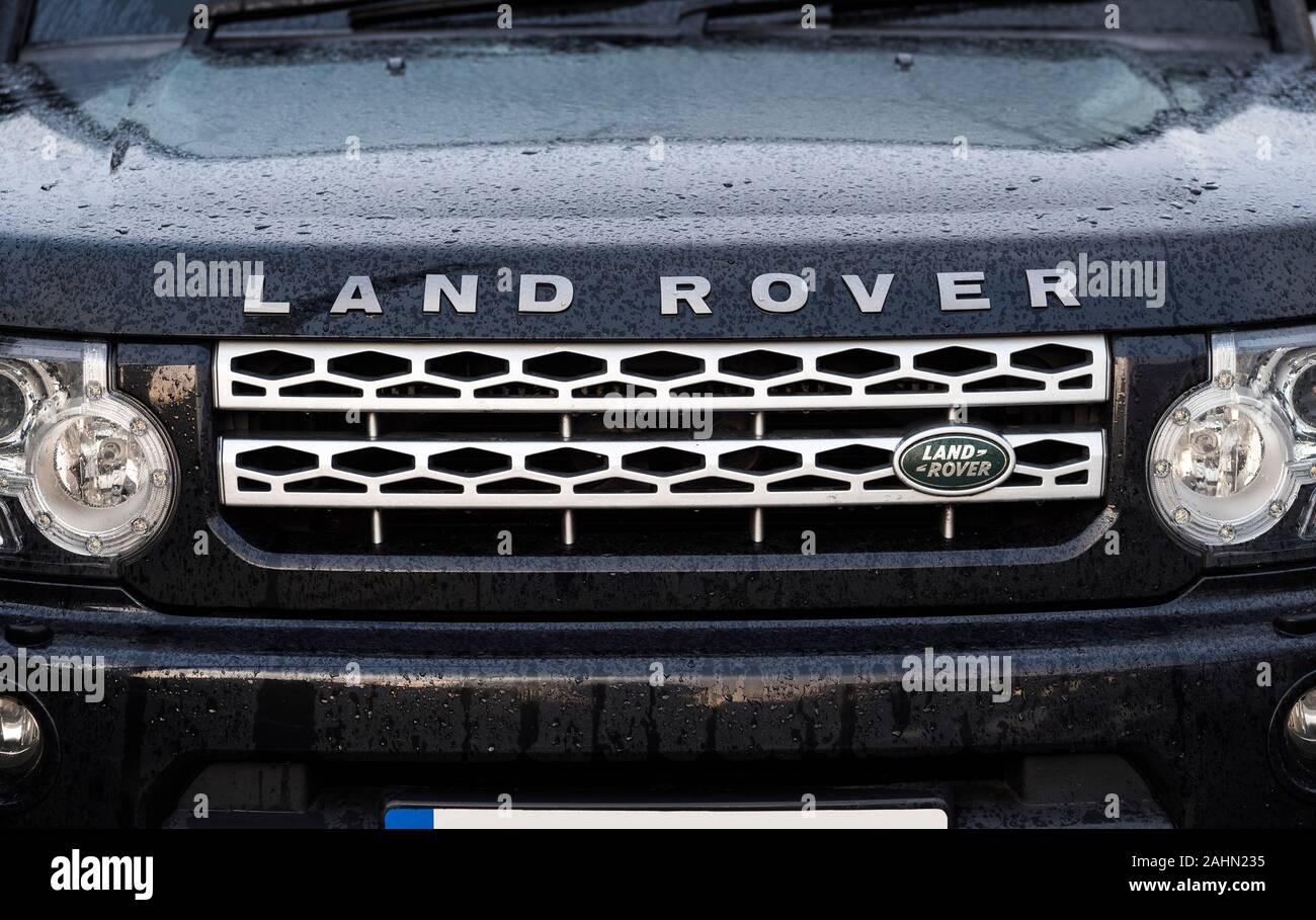 British car manufacturer, Land Rover Stock Photo - Alamy
