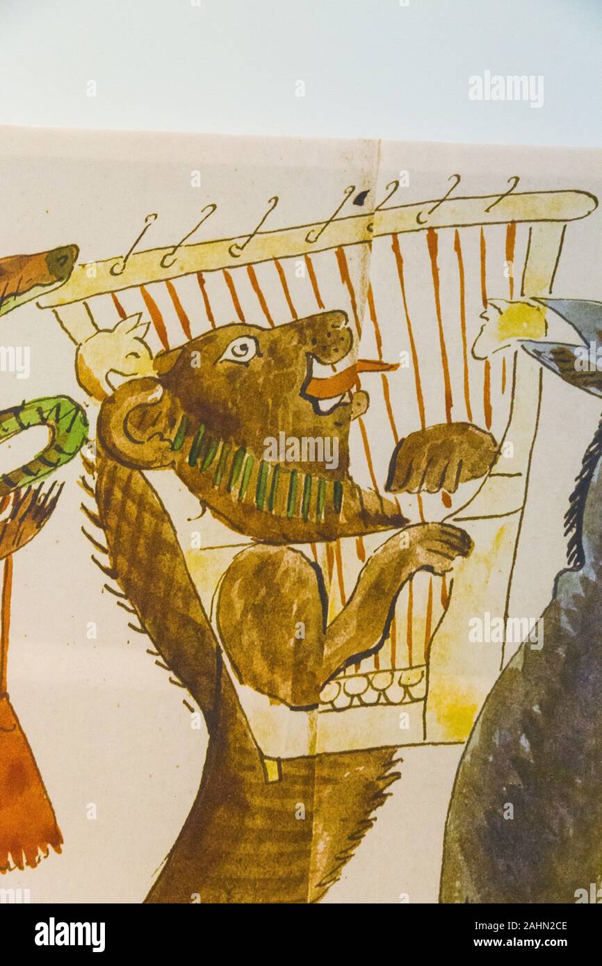 Exhibition "The animal kingdom in Ancient Egypt", organized in 2015 by ...