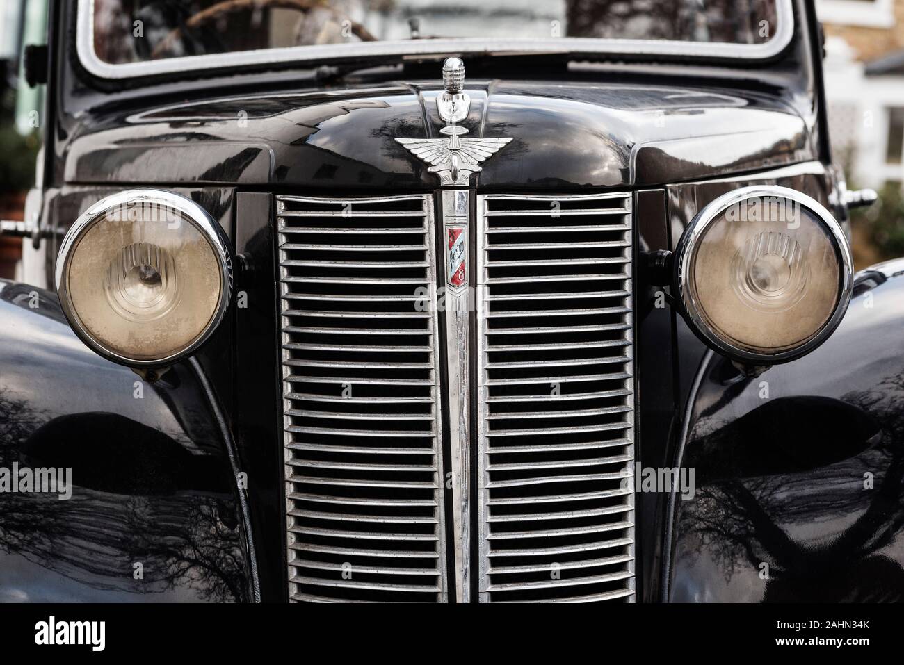 The front of a vintage Austin model 8 by British car maker, Austin ...