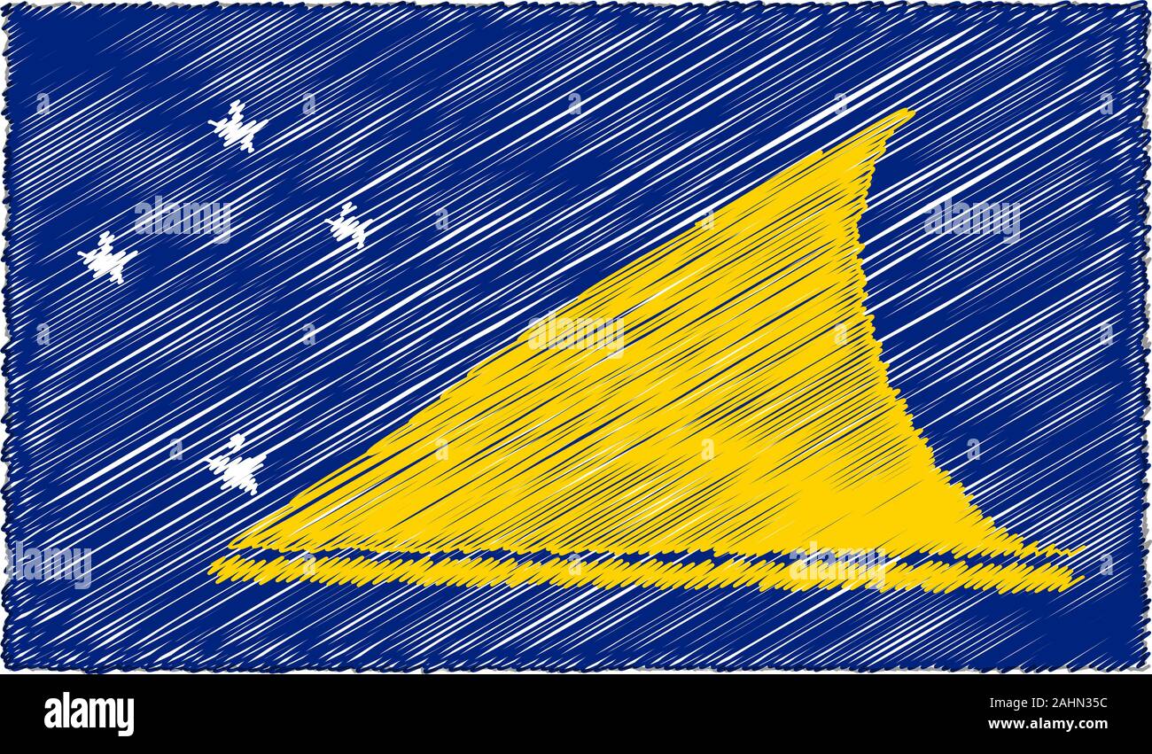 Tokelau official flag Cut Out Stock Images & Pictures - Alamy