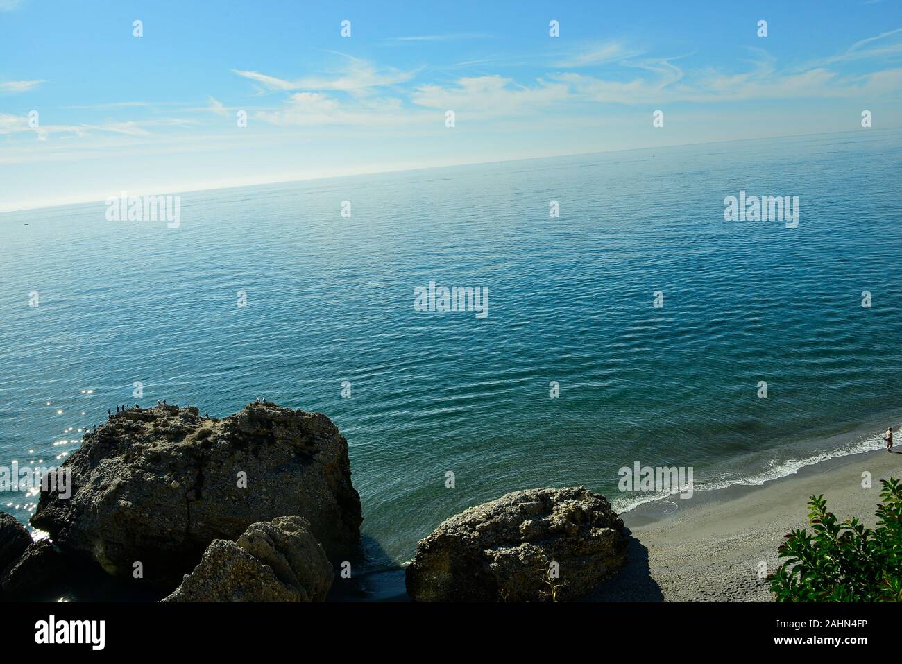 Peaceful view of sea Stock Photo - Alamy