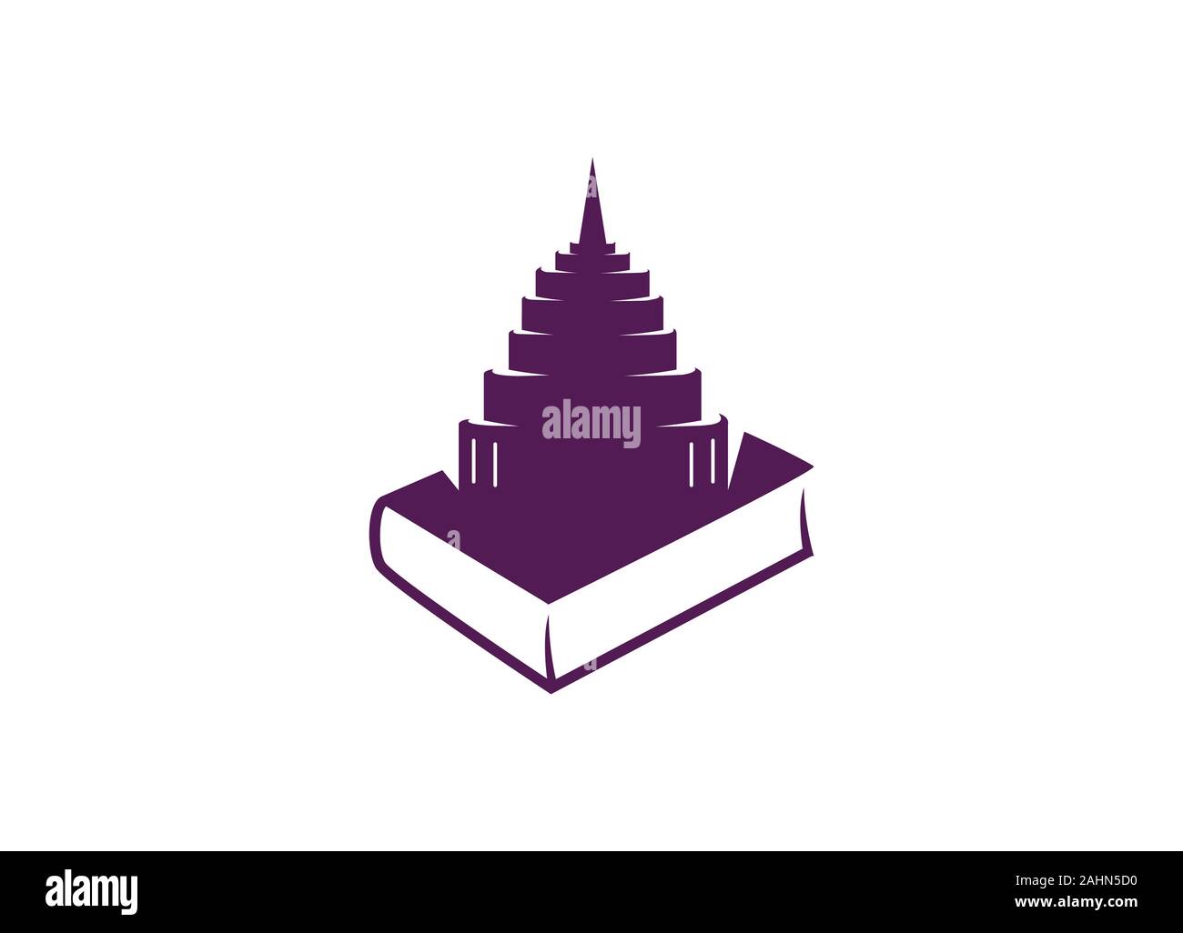Creative Book Concept Logo Design Template, Education Logo Stock Vector ...