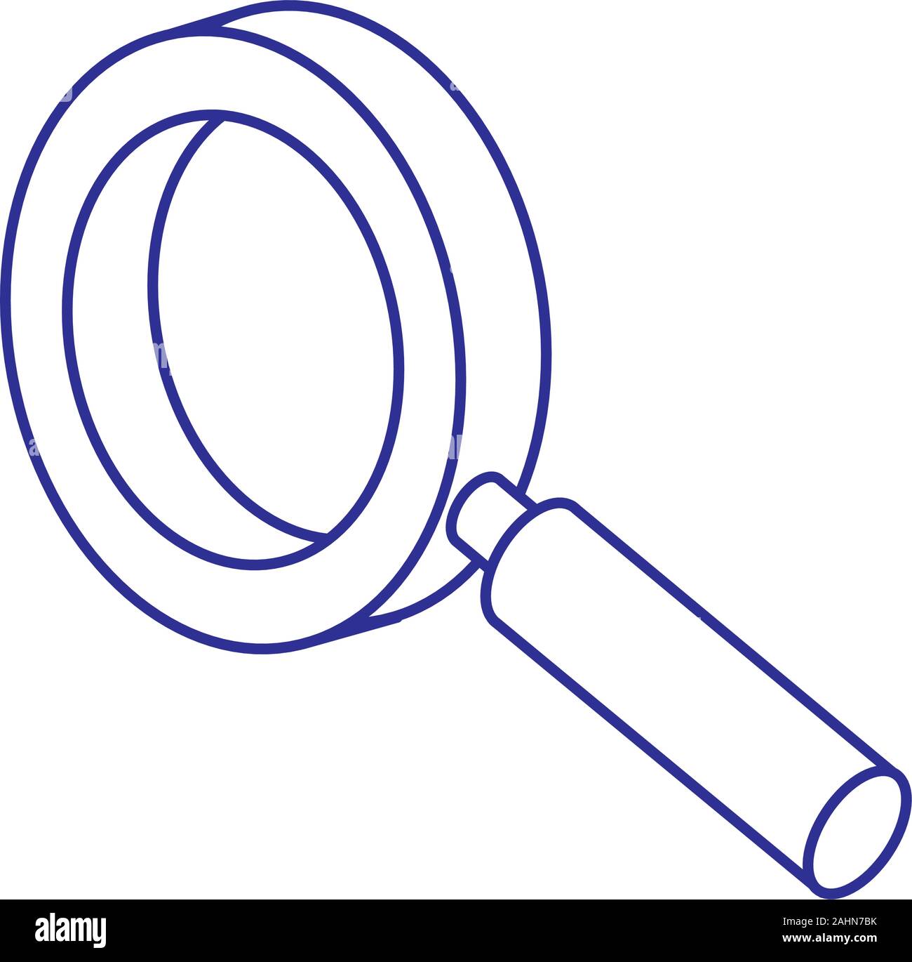 Lupe icon design, Tool search magnifying glass zoom lens and ...