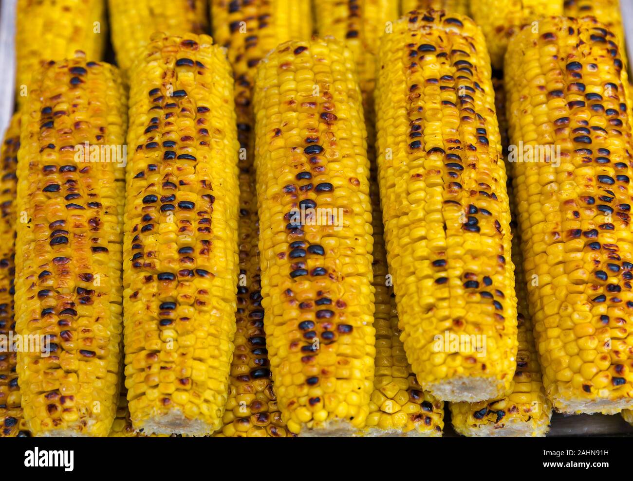 Fresh cooked corn gourmet hi-res stock photography and images - Alamy