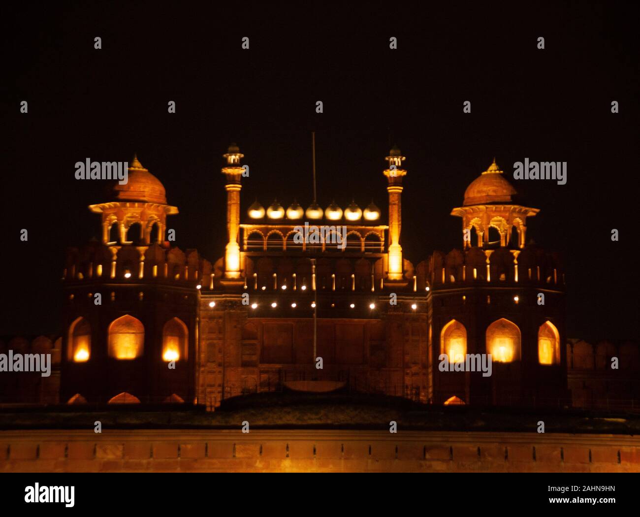 Red Fort Delhi India Stock Photo - Alamy