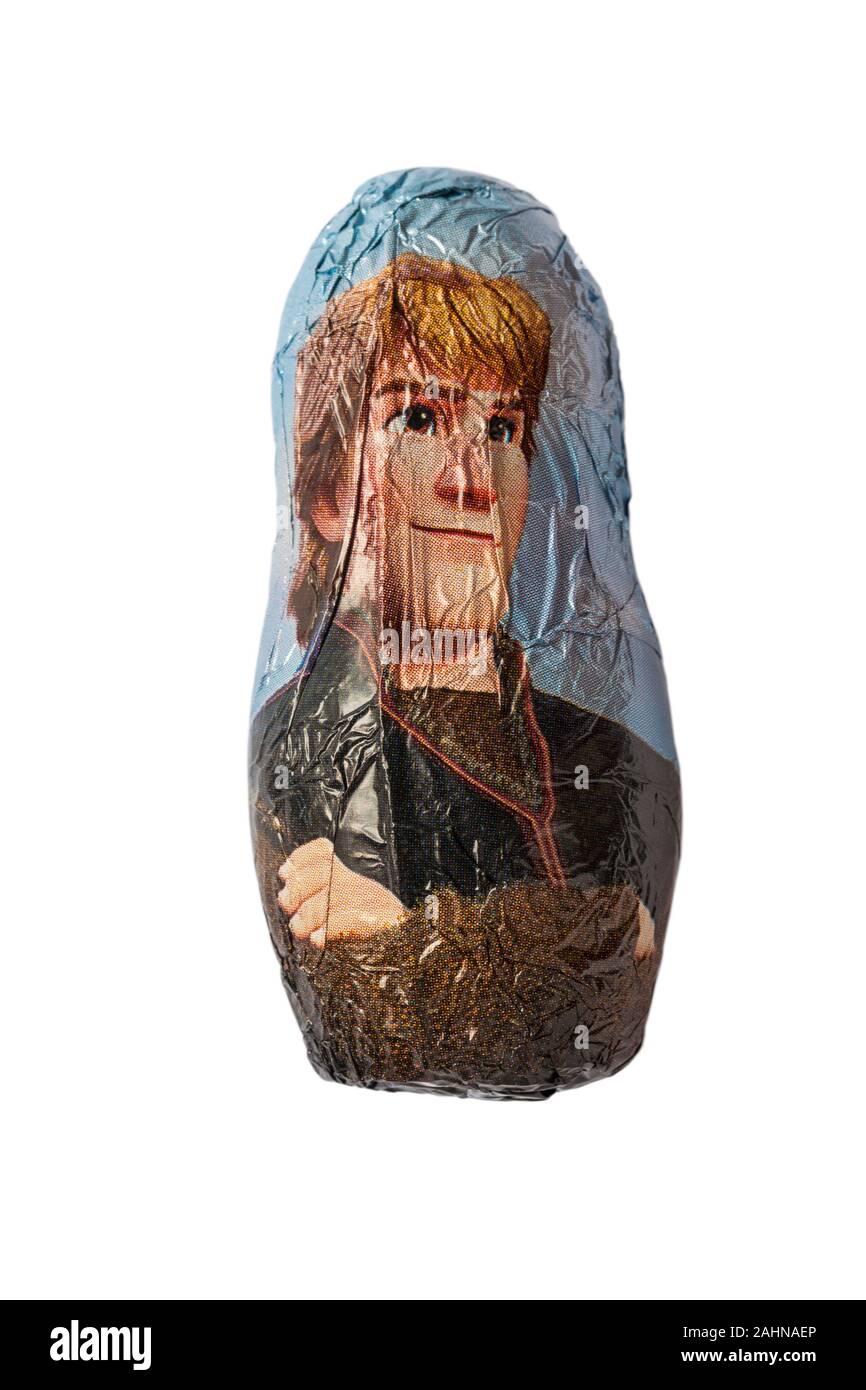 M&S Disney Frozen II Christmas Milk Chocolate Treats isolated on white ...