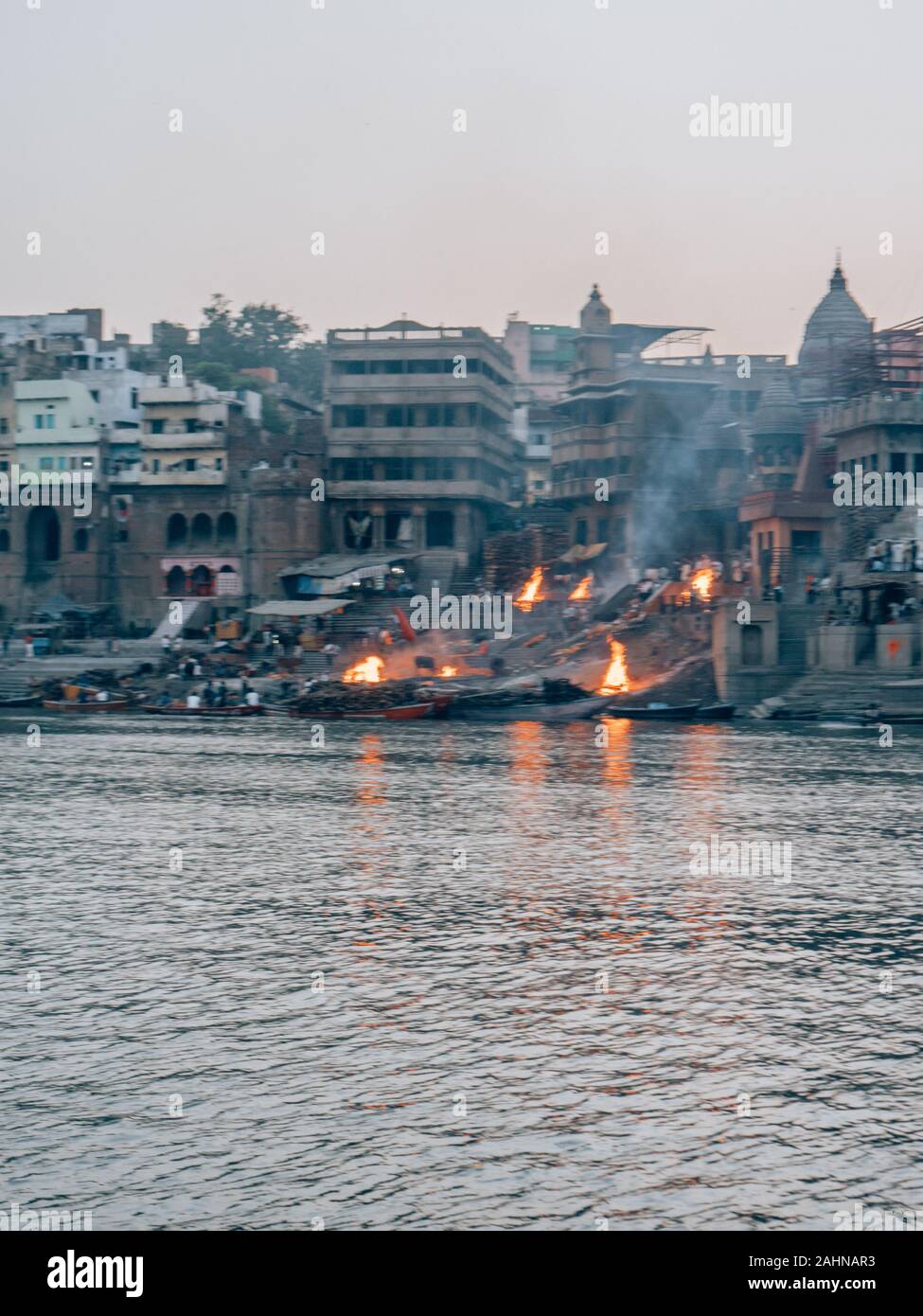 Dead Body Ceremony Varanasi Uttar High Resolution Stock Photography and ...