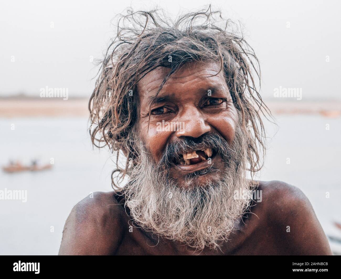 a traditional indian guru Stock Photo - Alamy
