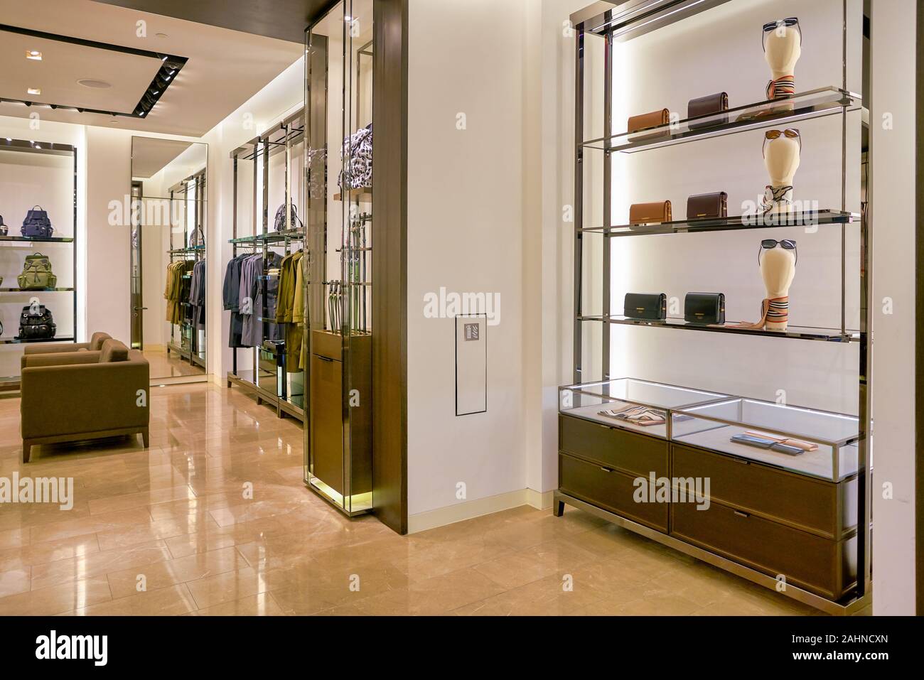 Burberry, Store, Interior High Resolution Stock Photography and Images ...