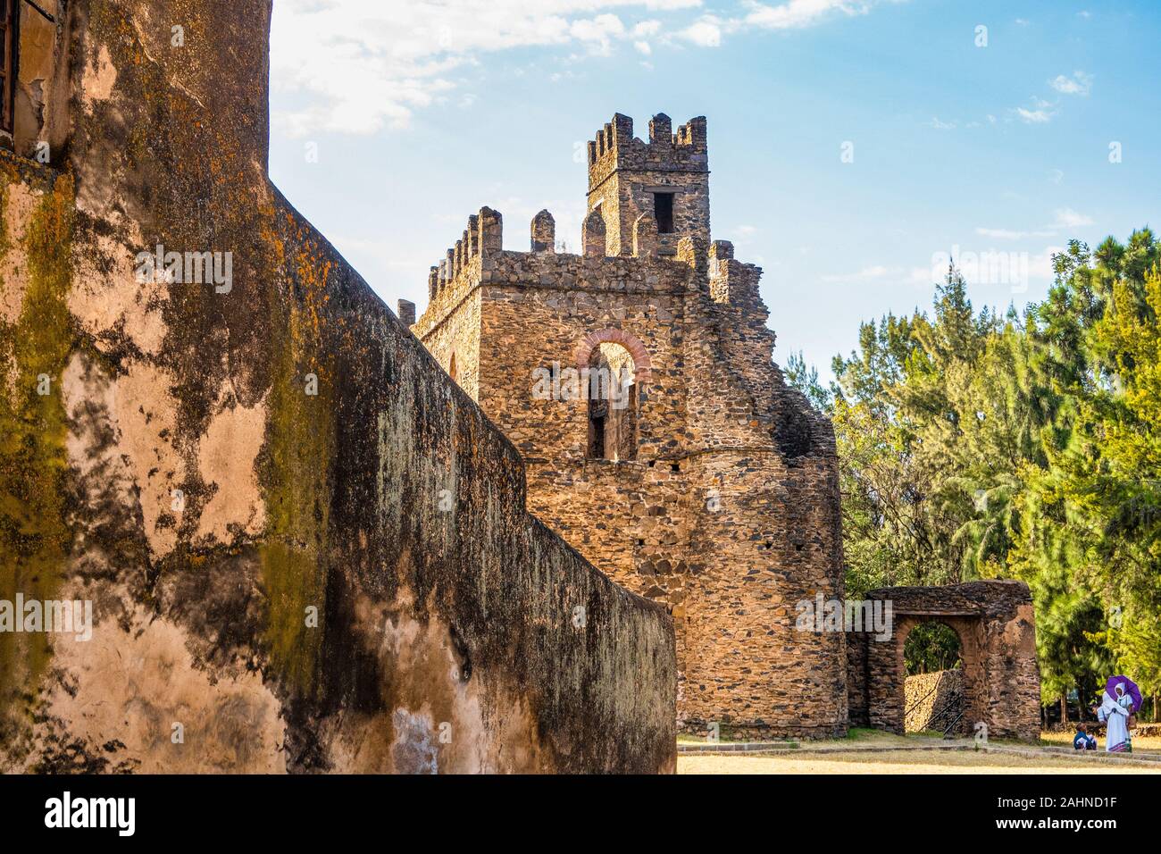 Gondar ethiopia ruins hi-res stock photography and images - Alamy