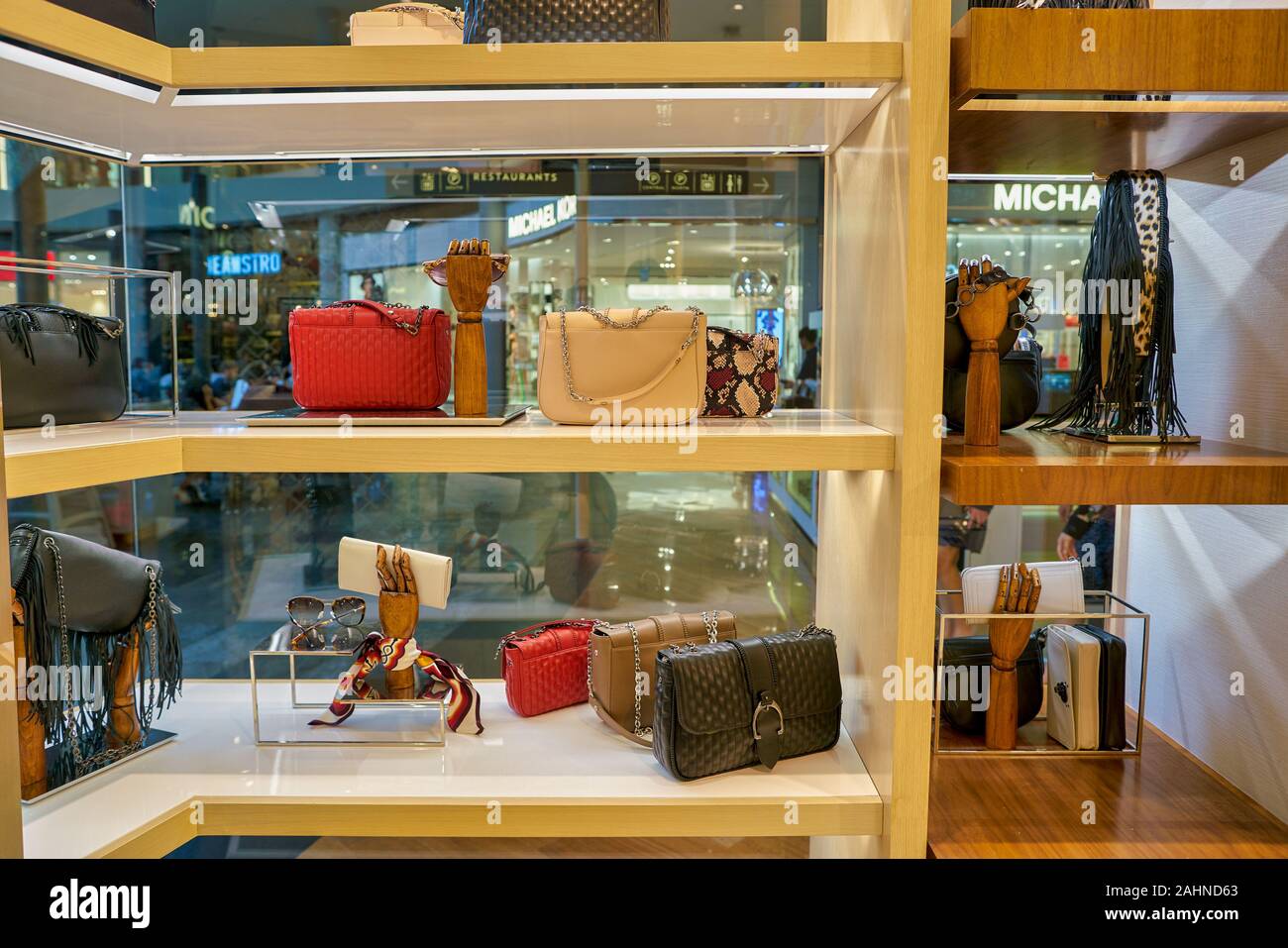 Longchamp store interior hi-res stock photography and images - Alamy