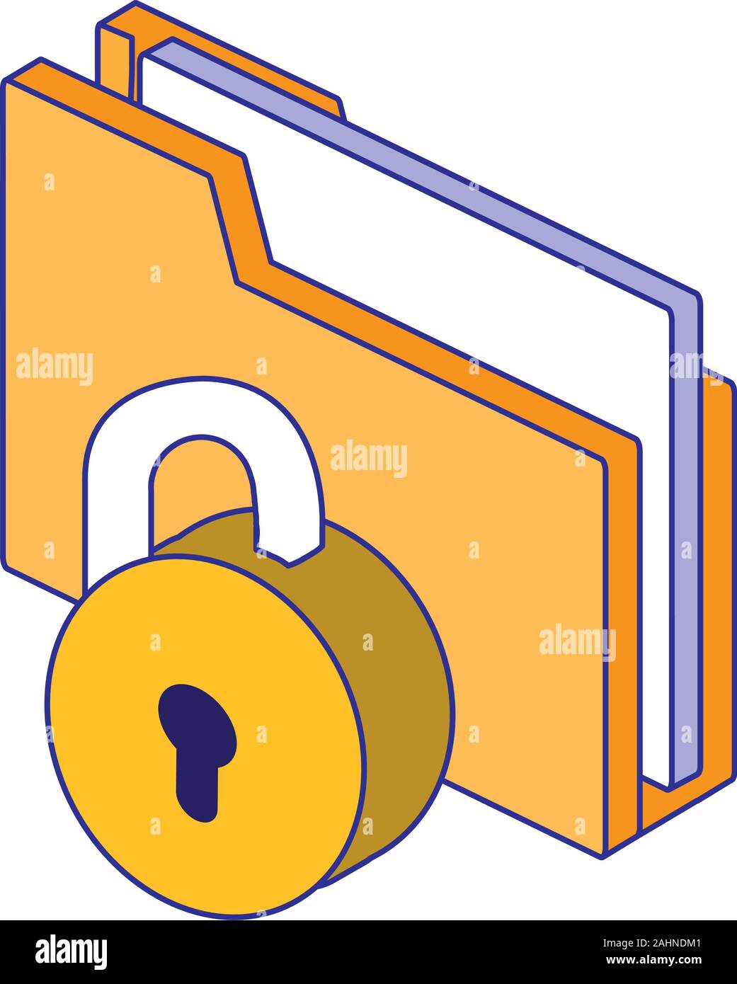 Padlock and file design of Security lock access door house safe safety ...