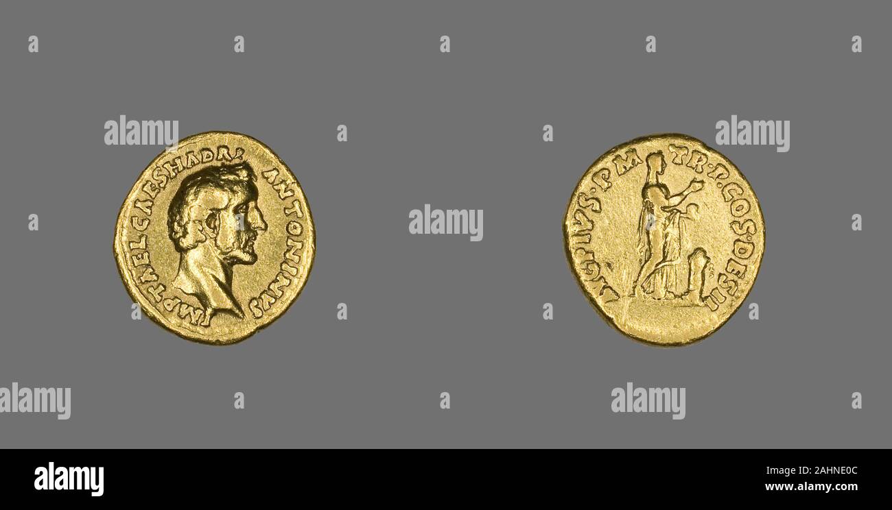 Gold aureus of antoninus pius hi-res stock photography and images - Alamy