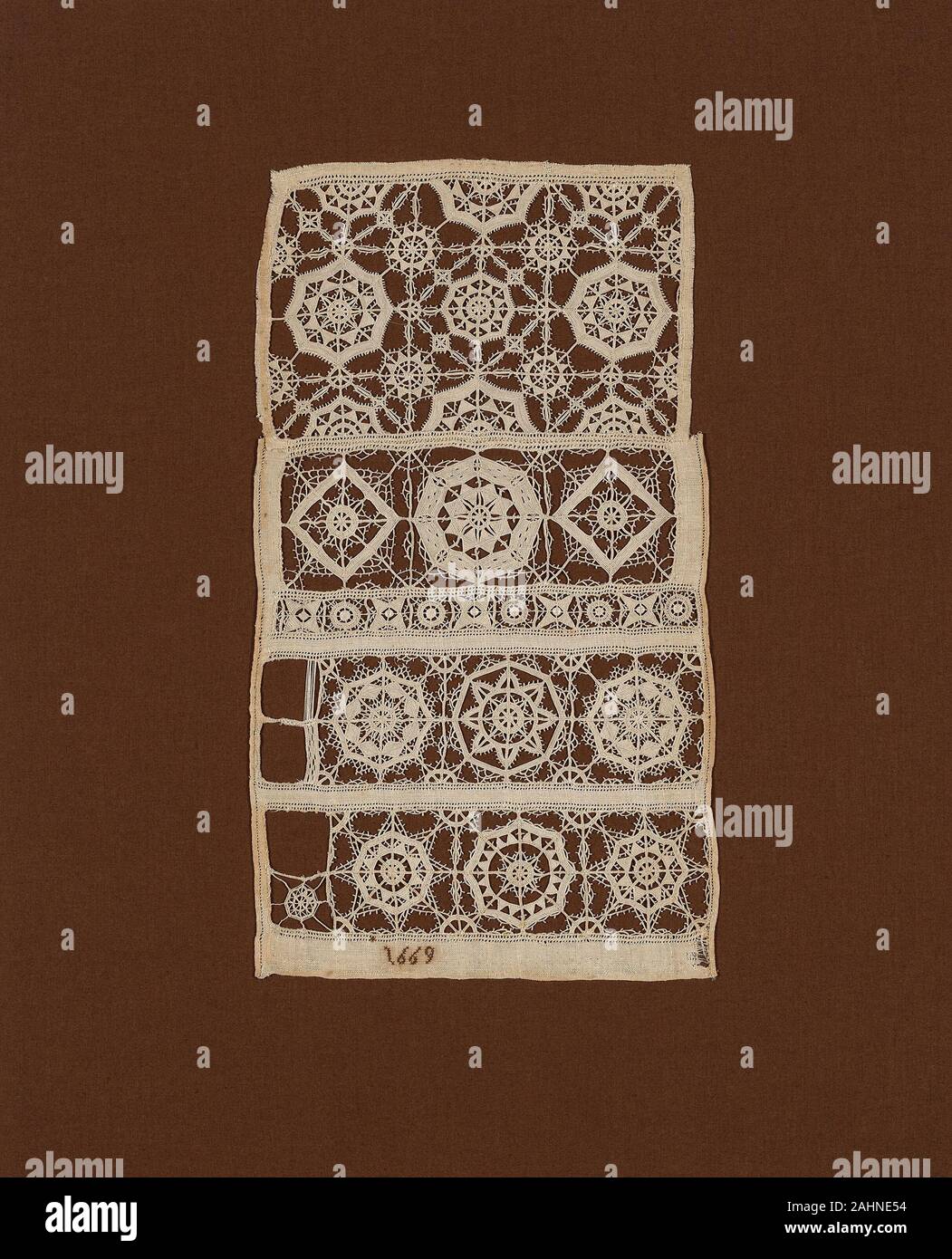 Cut and drawn thread work in overcast stitches hi-res stock photography ...