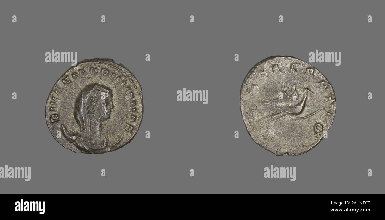 Ancient Roman. Antoninianus (Coin) Portraying Mariniana. 254 AD. Rome ...