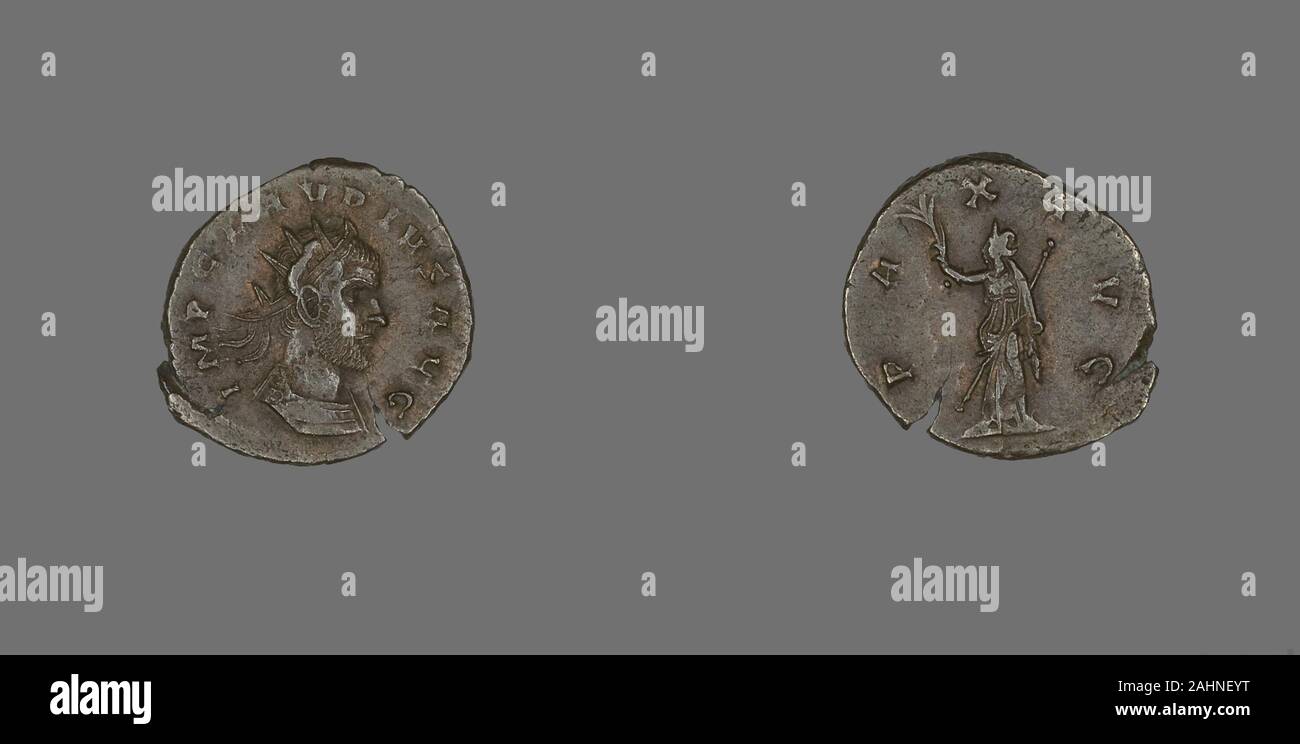 Ancient Roman. Coin Portraying Emperor Claudius Gothicus. 268 AD–270 AD ...