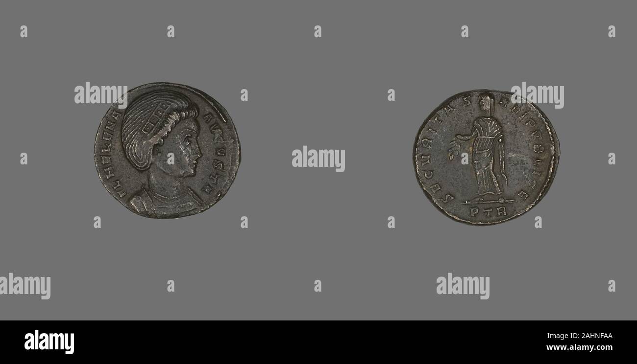 Ancient Roman. Coin Portraying Empress Helena. 305 AD–306 AD. Roman ...