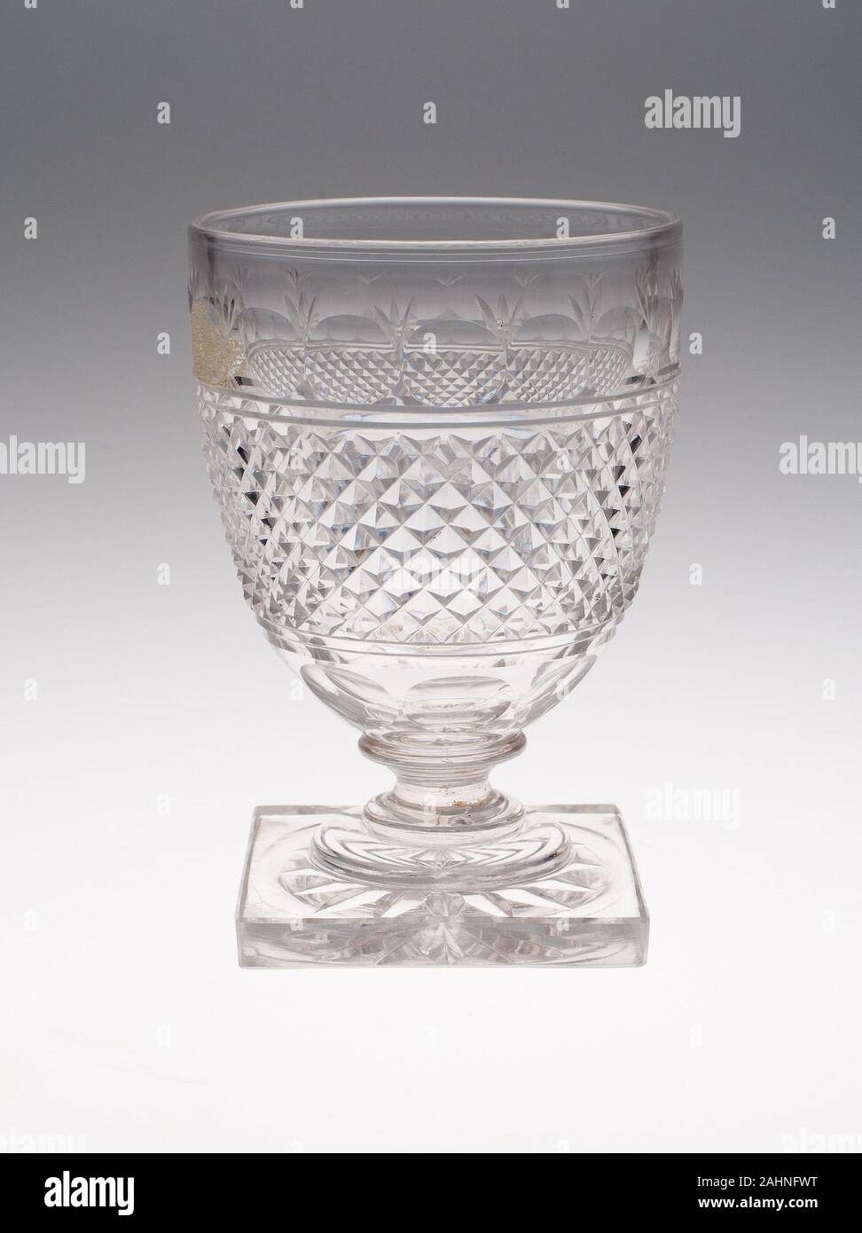 Goblet. 1815–1835. England. Glass Stock Photo - Alamy
