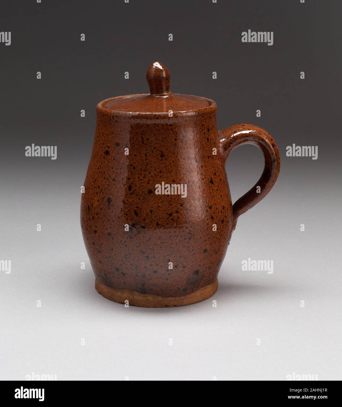 Artist unknown. Covered Jar. 1780–1820. United States. Earthenware ...