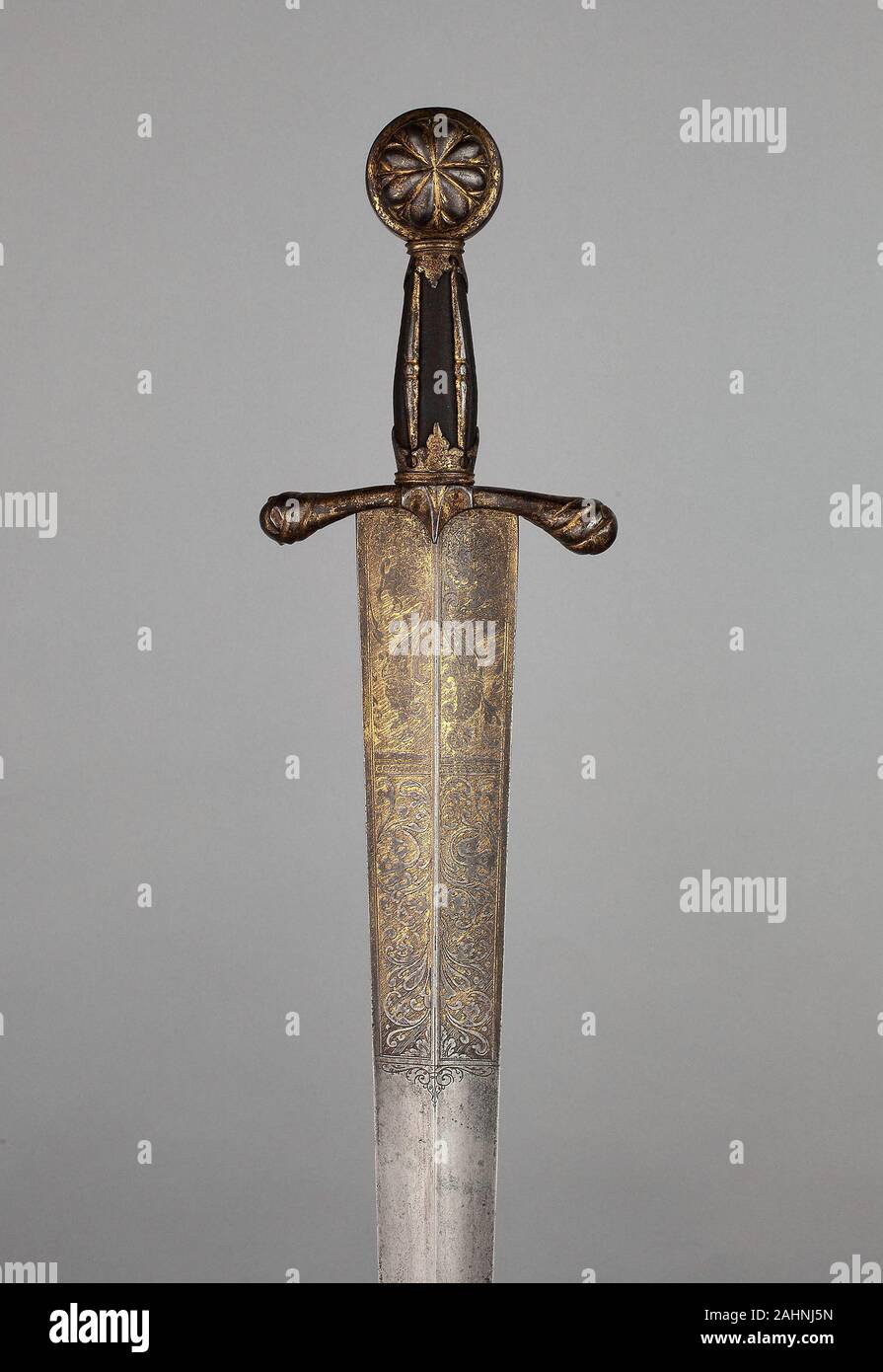Sword. 1490–1510. Northern Italy. Steel, iron, gilding, wood, and ...