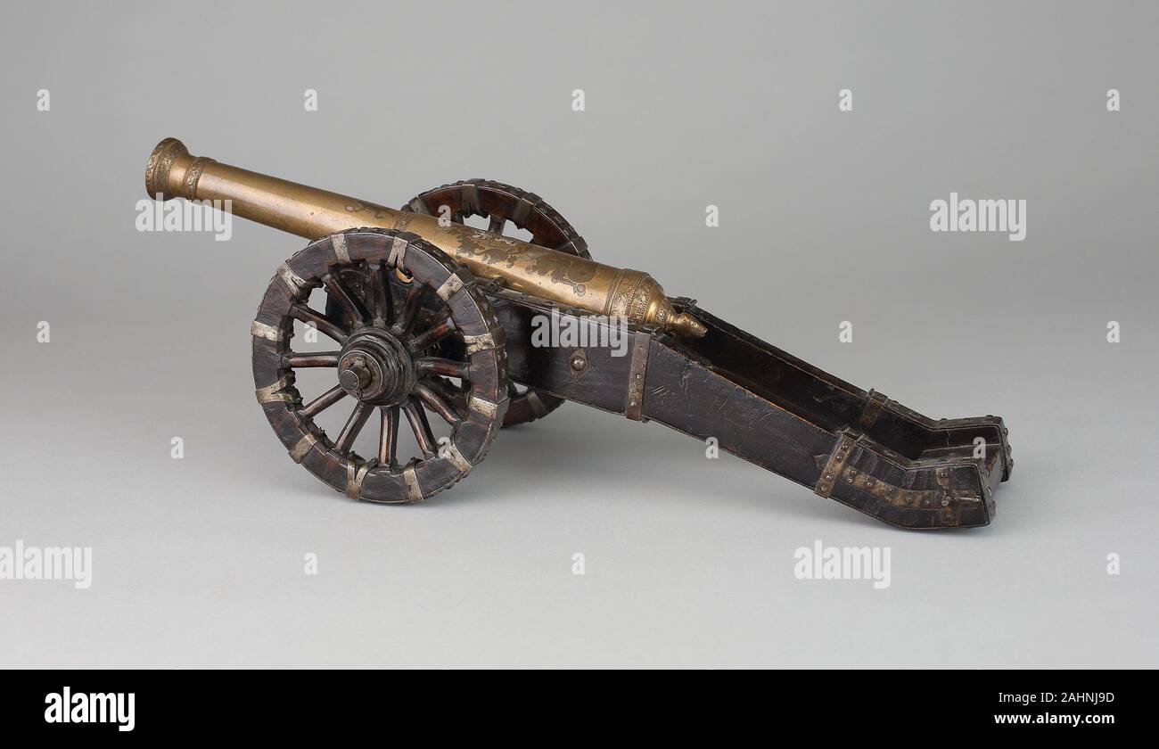 Model of a Bronze Field Cannon. 1775–1800. Central Europe. Bronze, wood ...