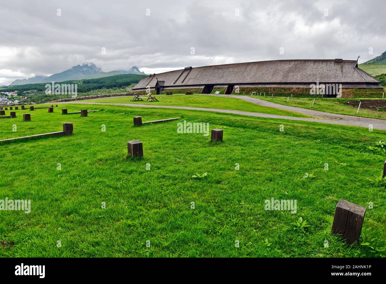 Lofotr viking museum hi-res stock photography and images - Alamy