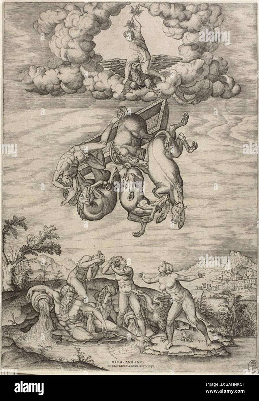 Phaeton engraving hi-res stock photography and images - Alamy