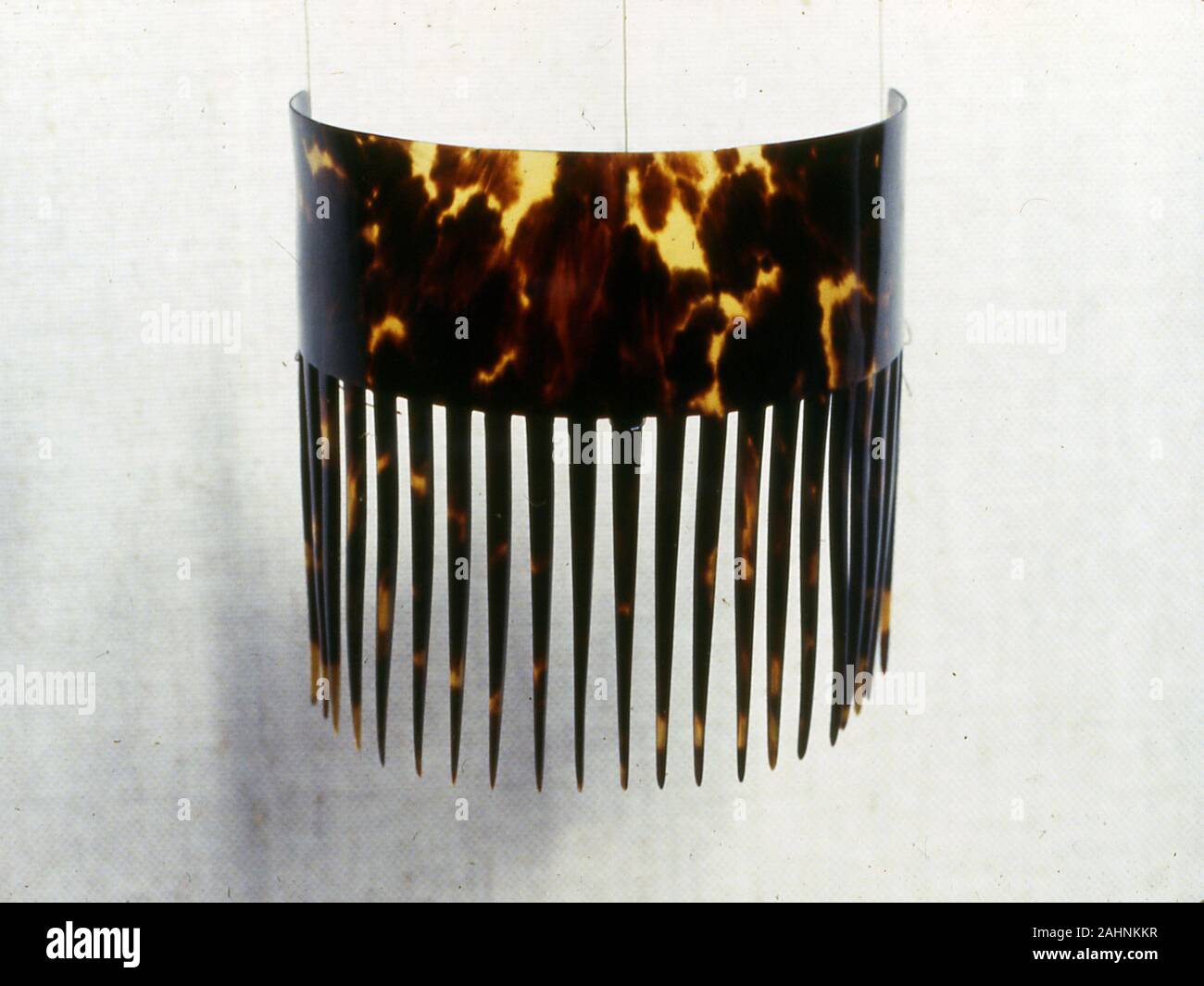 Comb. 1880–1889. United States. Tortoise shell Stock Photo - Alamy