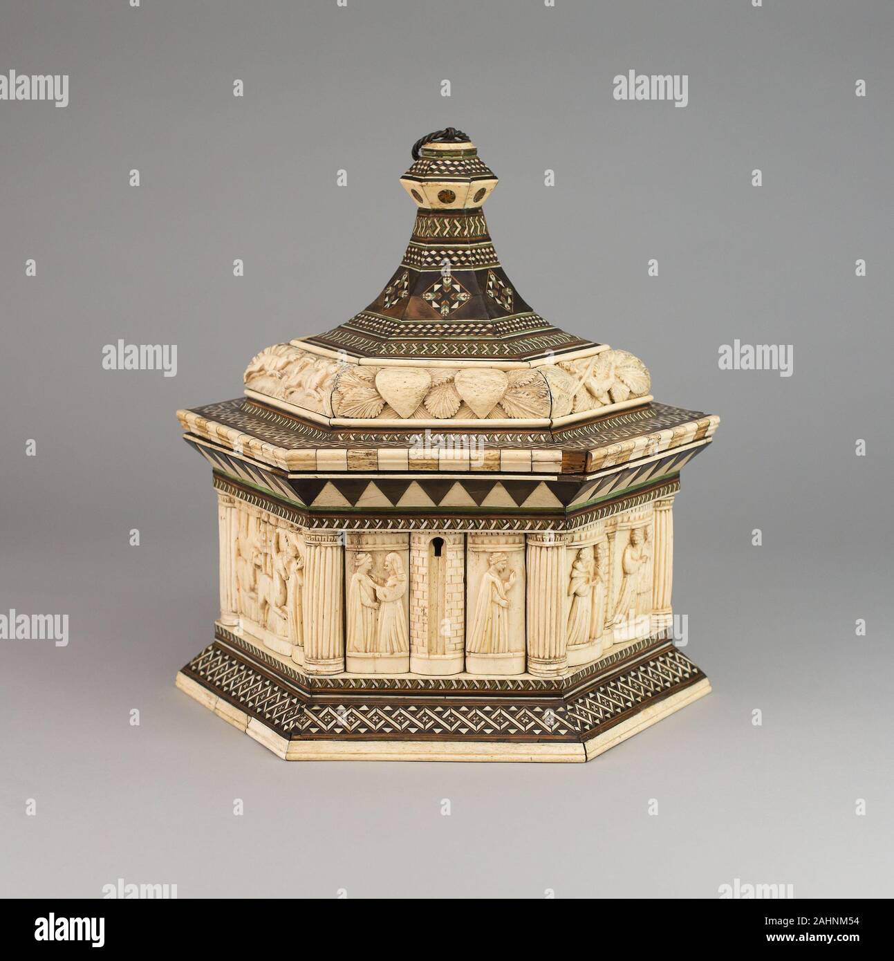 Workshop of the Embriachi Family. Casket. 1390–1400. Venice. bone, cow ...