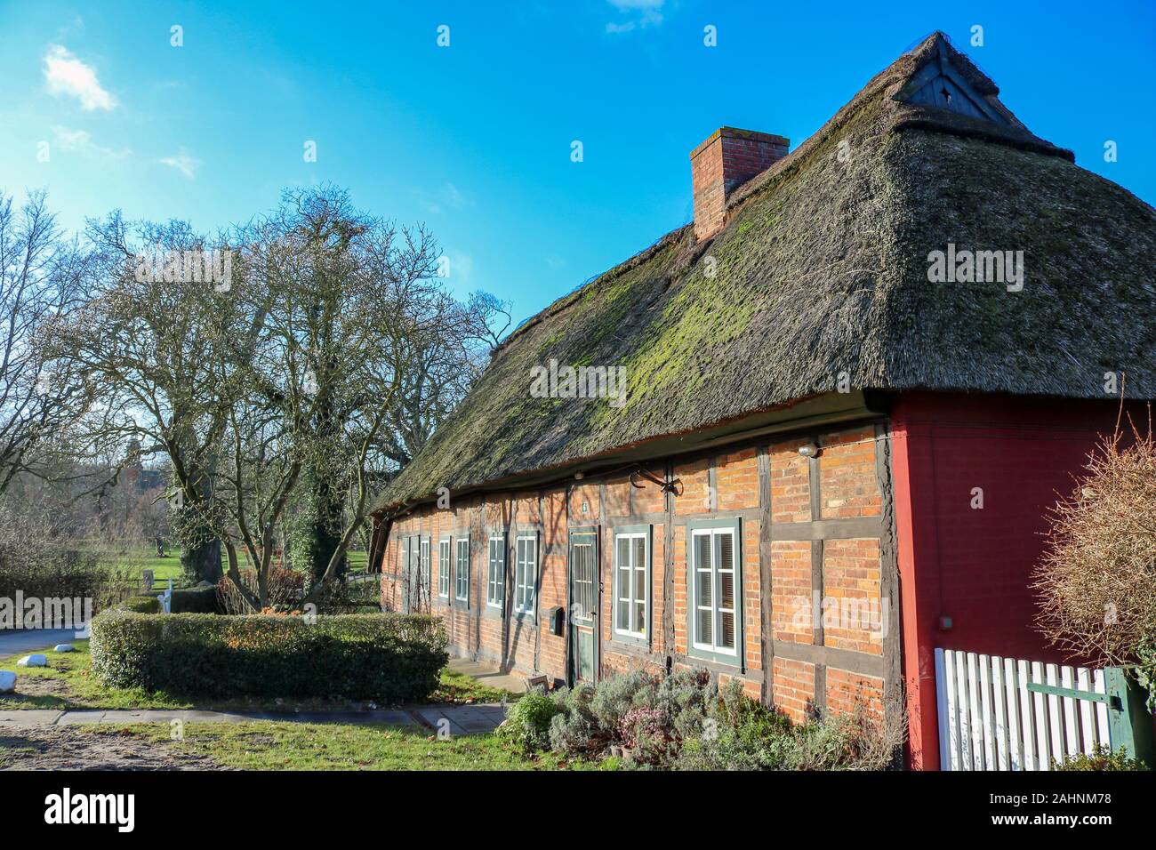 Manor house on Gut Panker, Germany Stock Photo - Alamy
