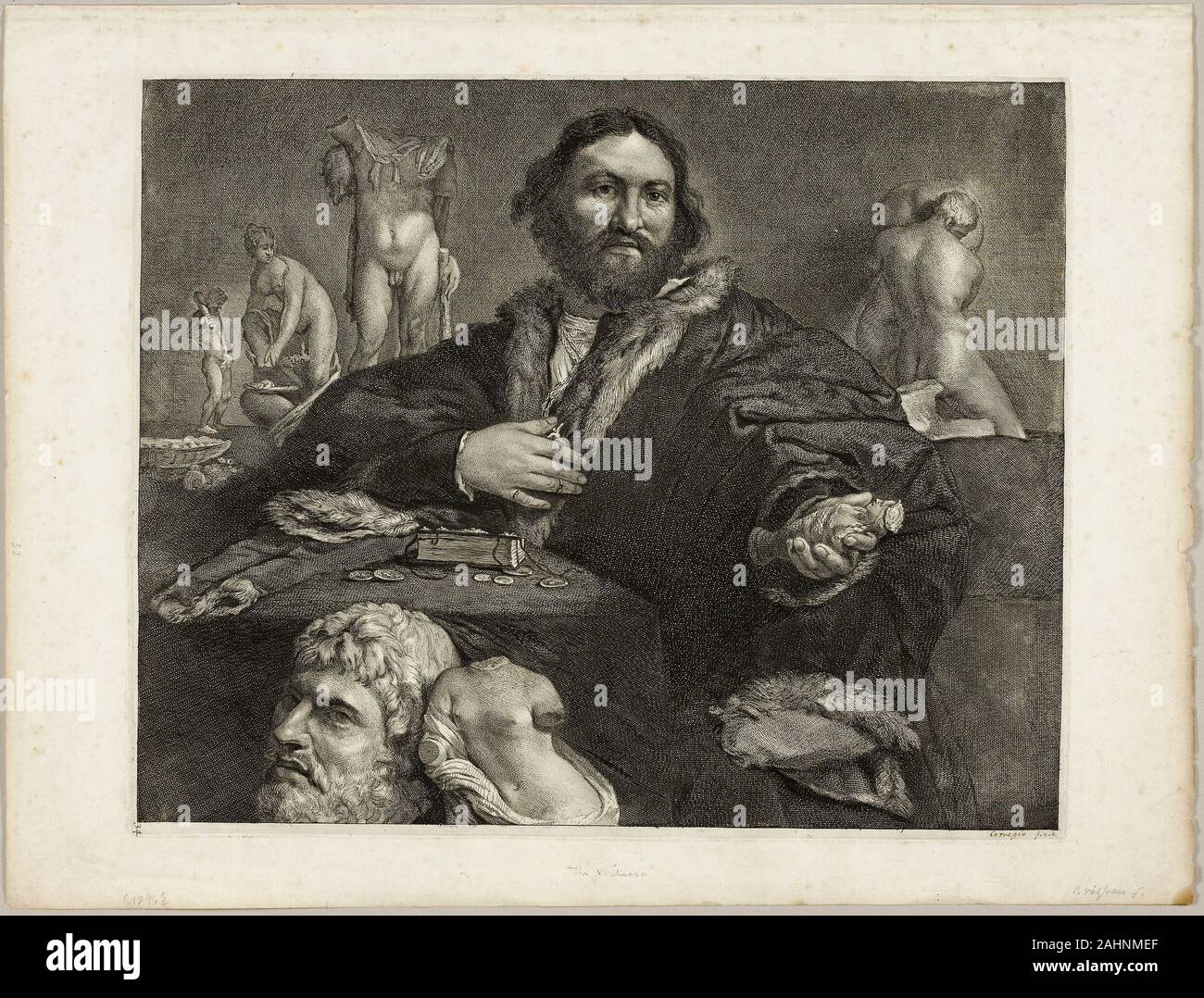 Cornelis Visscher. The Virtuoso. 1649–1658. Holland. Engraving on paper ...