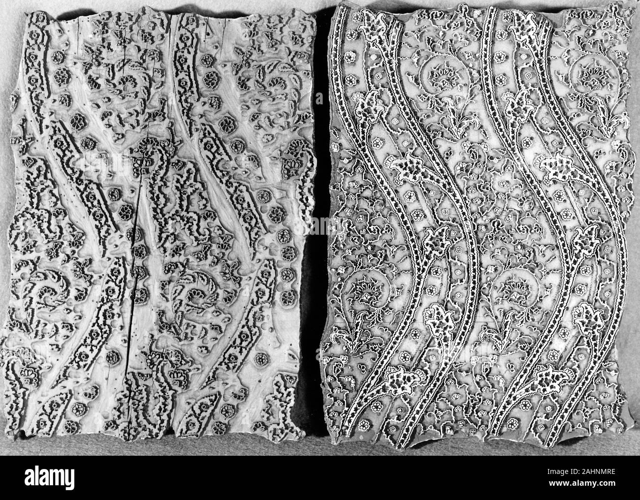 Two printing blocks Black and White Stock Photos & Images - Alamy