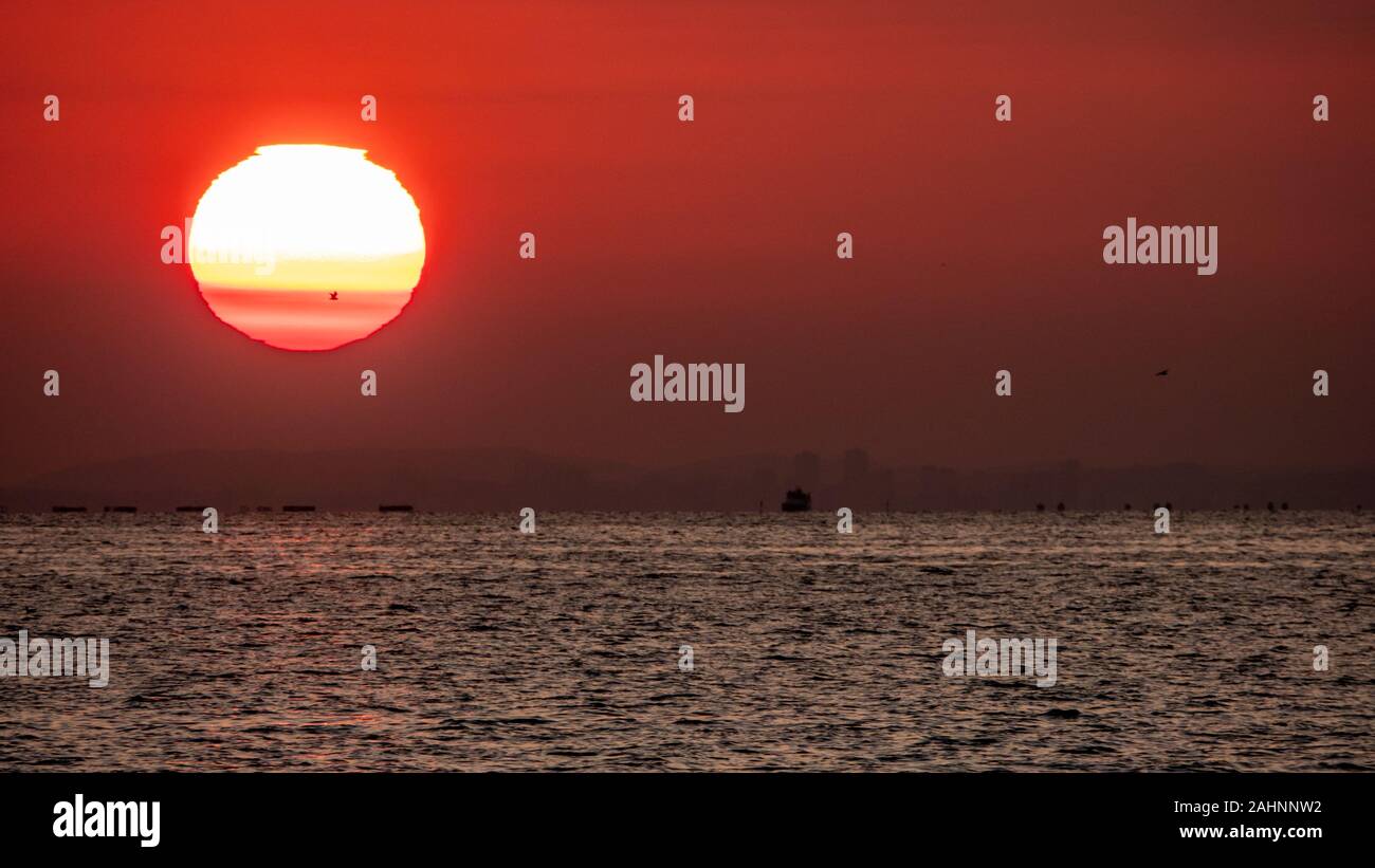Sunset in benidorm alicante hi-res stock photography and images - Alamy