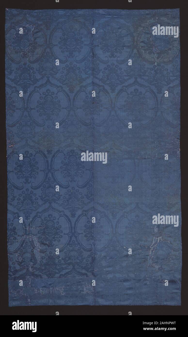 Panel (Two Lengths Joined). 1400–1425. Florence. Silk, satin damask ...