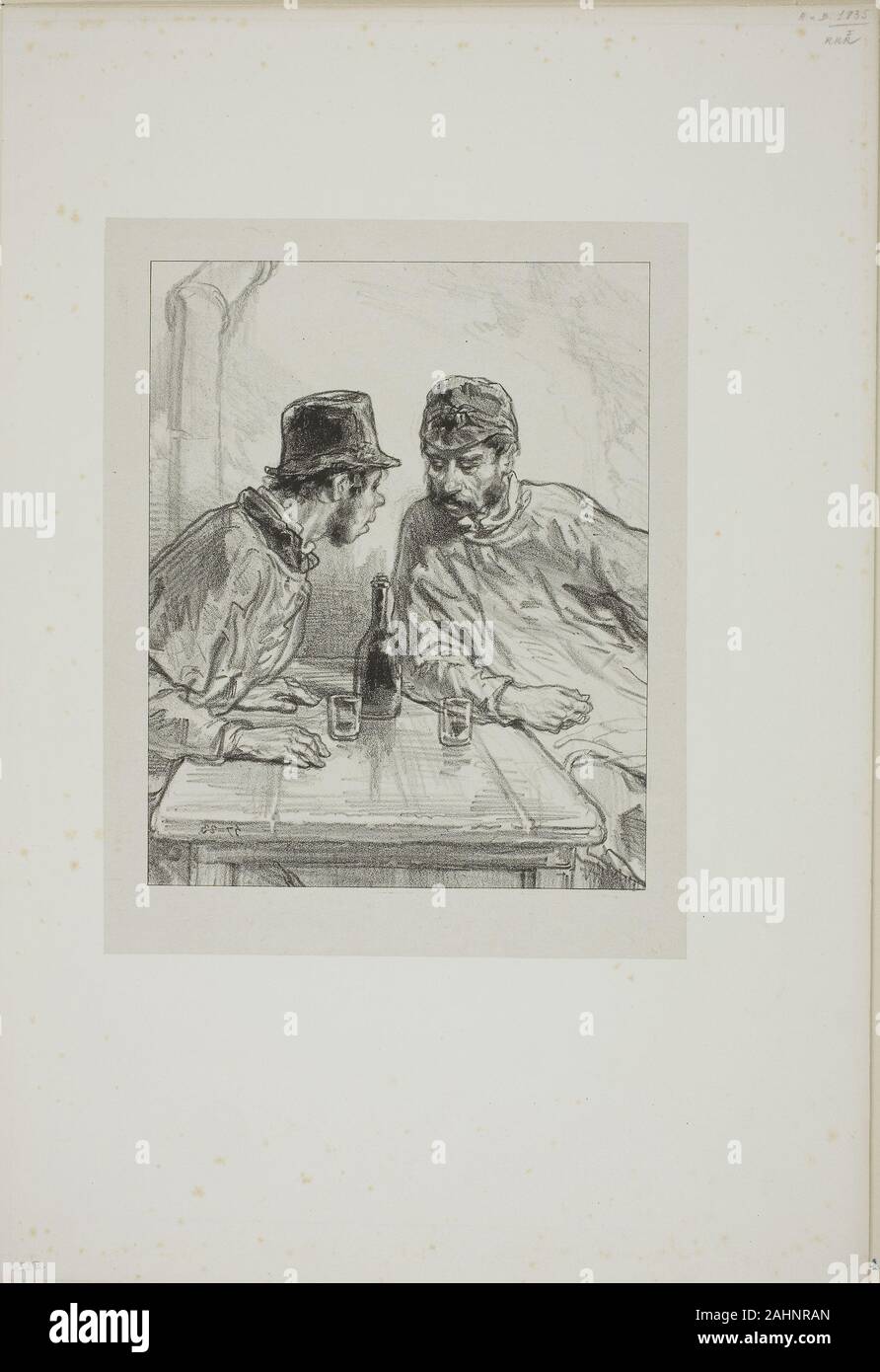 Paul Gavarni. Masks and faces What, don't know Dachu's aunt. 1857–1858 ...