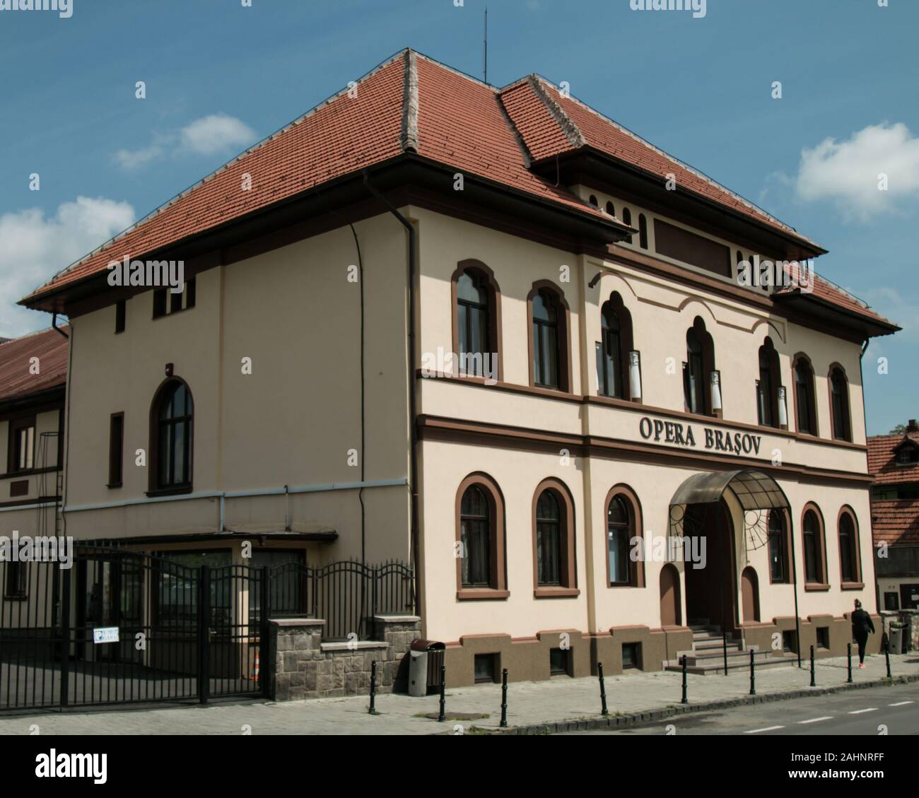 Brasov city Opera building Stock Photo - Alamy