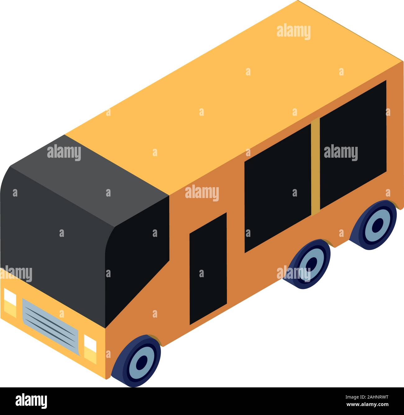 school bus color yellow on white background vector illustration design ...