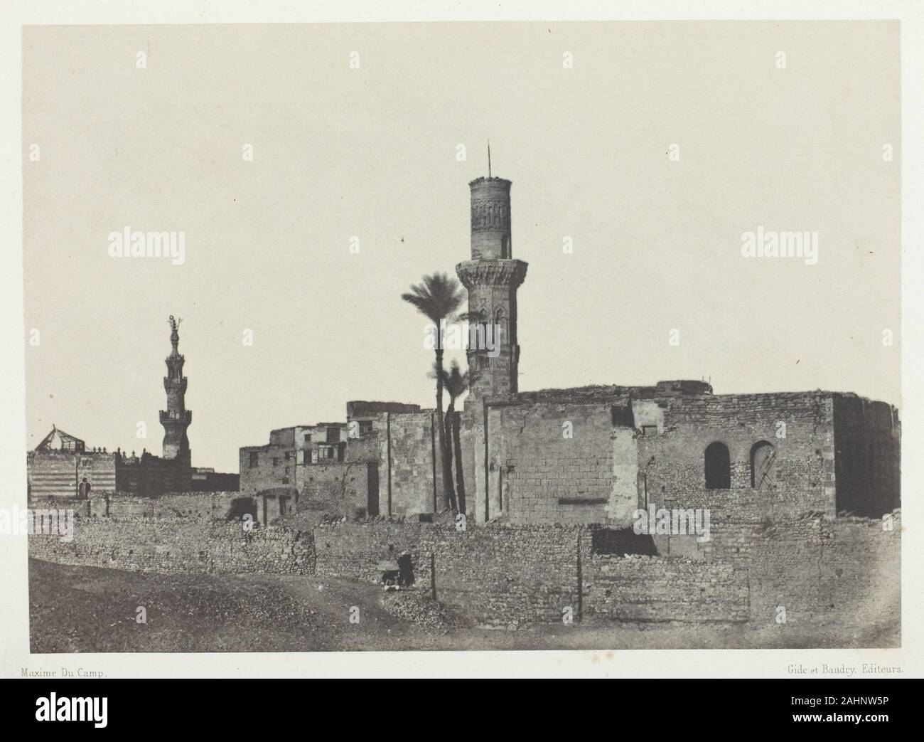 Maxime Du Camp. Mosquée près de Bab-el-Saïda, Le Kaire. 1849–1851 ...