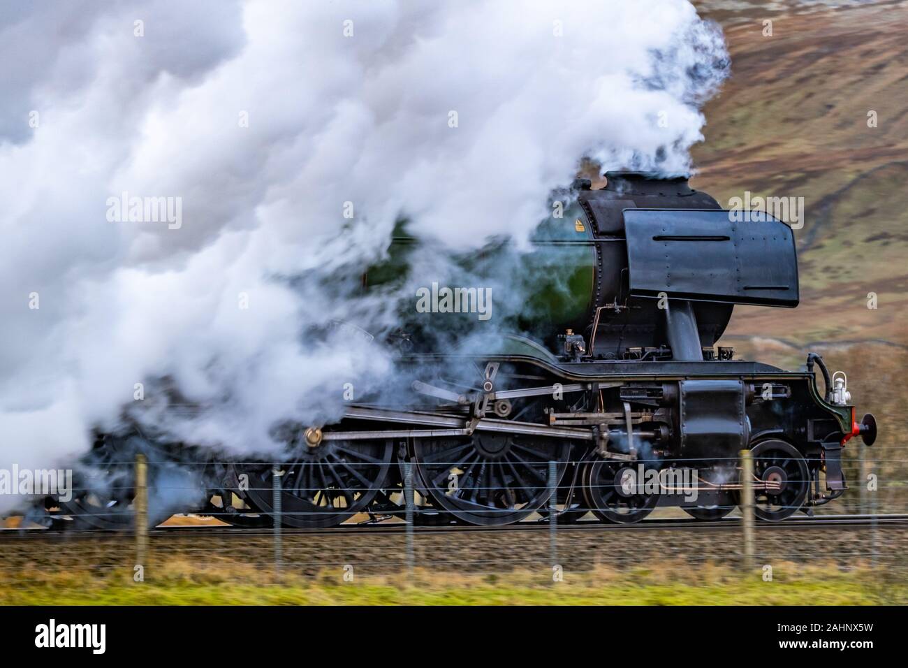 Flying scotsman 60103 steam train locomotive hi-res stock photography ...