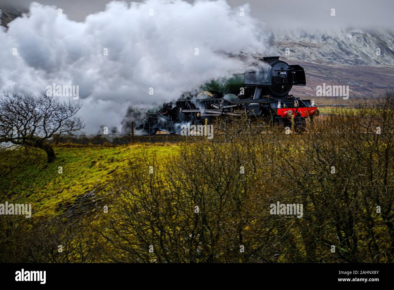 Flying scotsman 60103 steam train locomotive hi-res stock photography ...