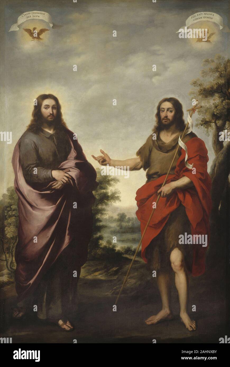 Bartolomé Estéban Murillo. Saint John the Baptist Pointing to Christ ...