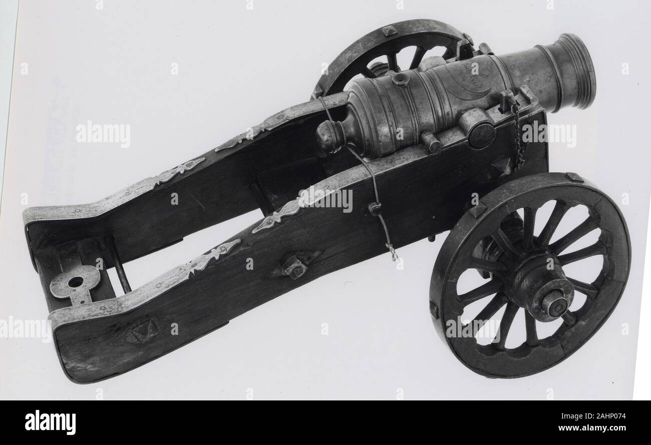 Antonio Perelli. Model Howitzer with Carriage. 1804. Italy. Bronze and ...