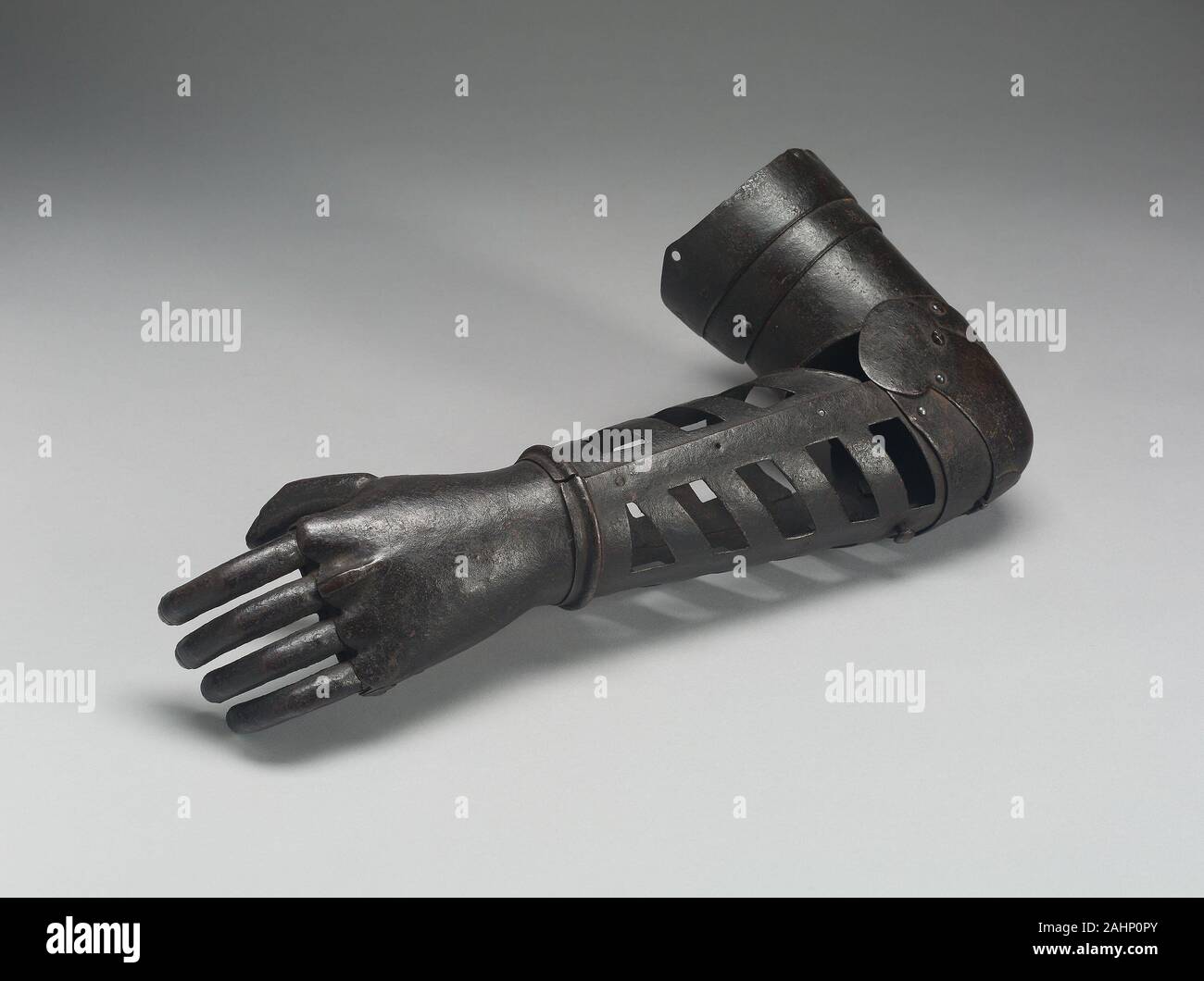 Prosthetic Left Hand and Arm. 1580–1650. Germany. Iron Stock Photo - Alamy